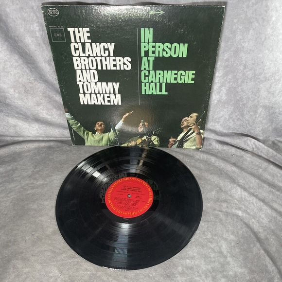 Media | The Clancy Bros Tommy Makem In Person At Carnegie Hall Cs 975 ...